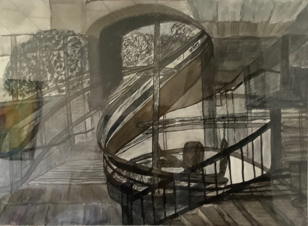 Maureen Vitler, Speedwell Garden Art Through The Window – Deptford X