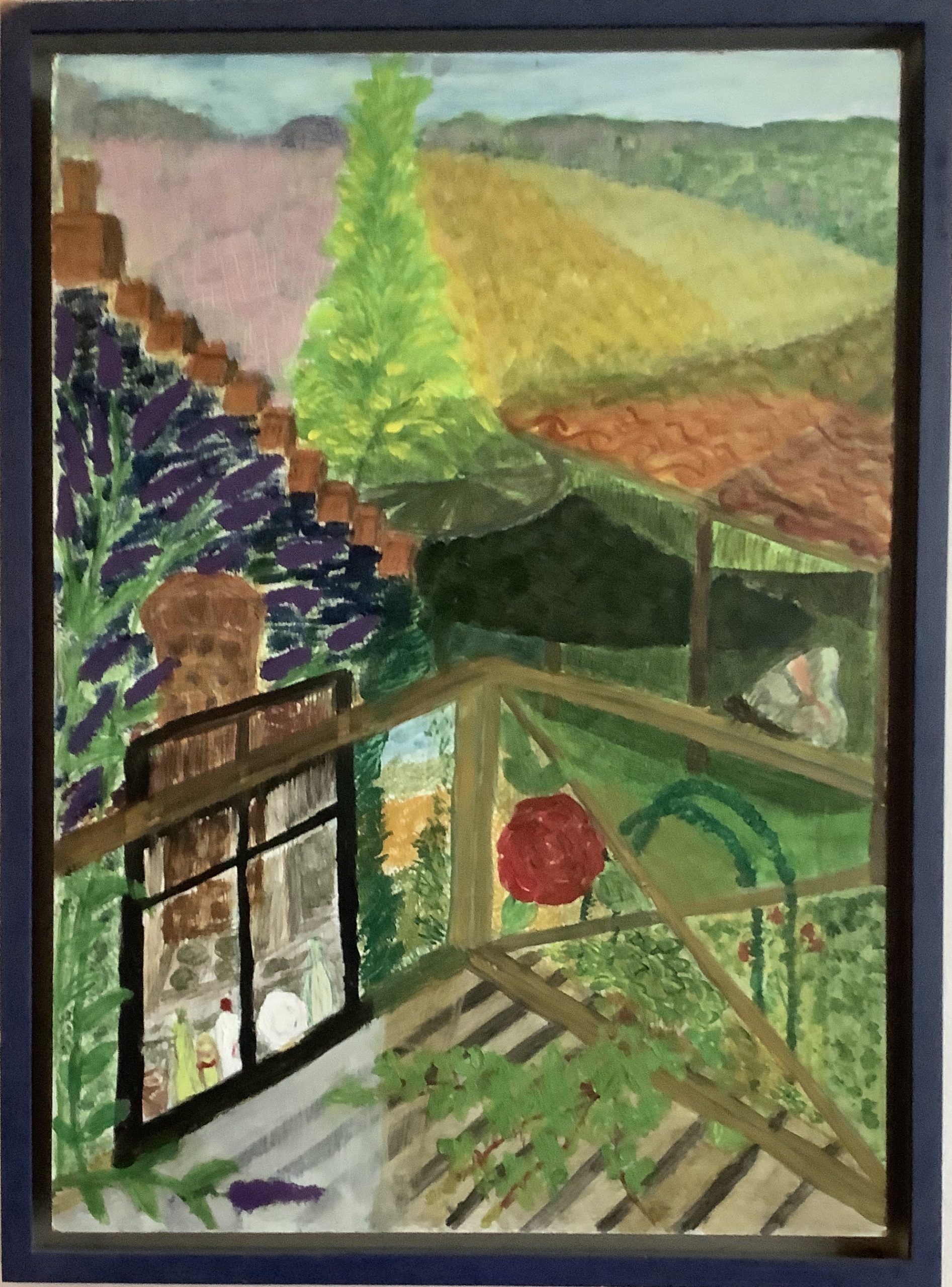 Maureen Vitler, Speedwell Garden Art Through The Window – Deptford X