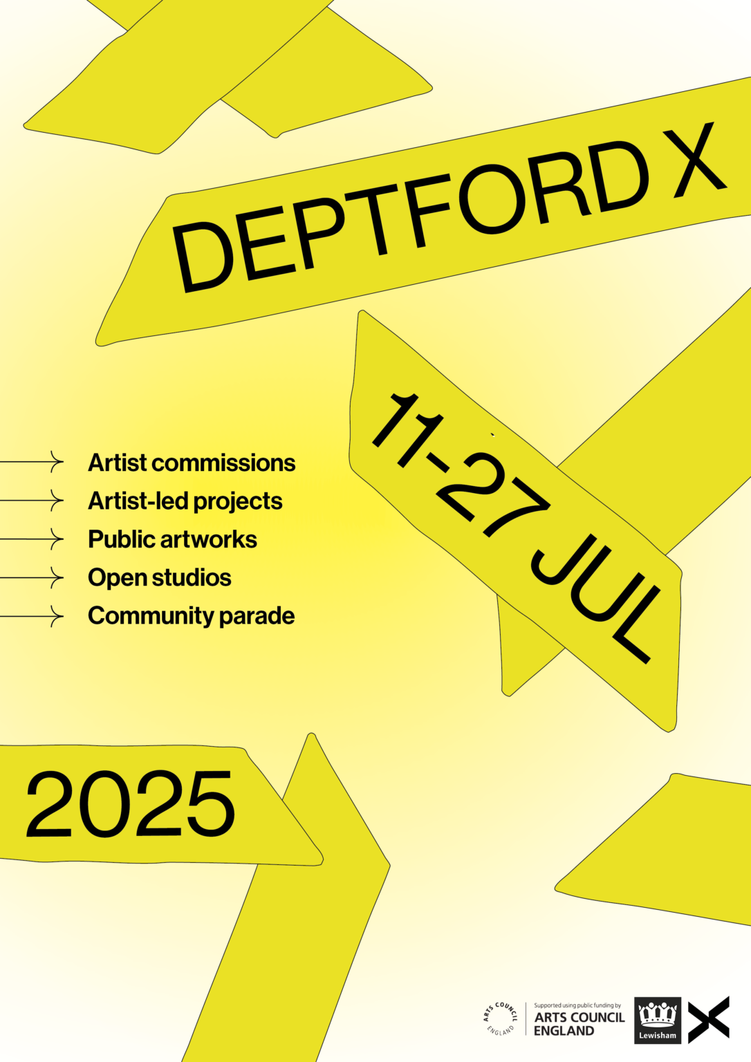 Be a Fringe Artist 2025 - Deptford X
